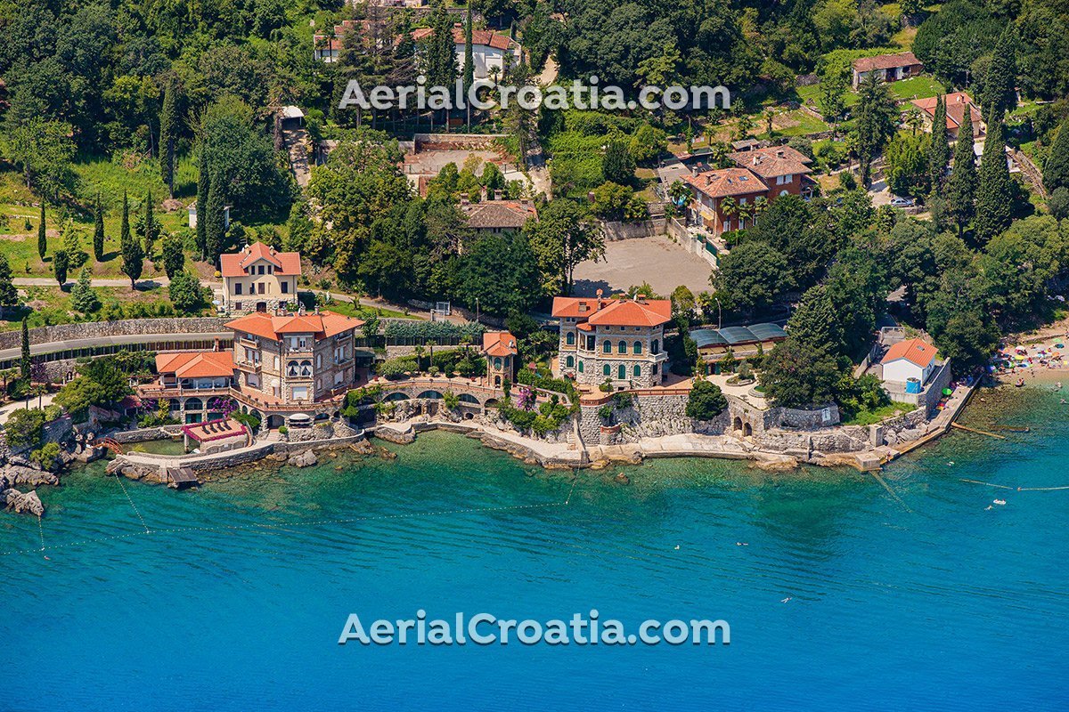 Lovran • Aerial Croatia
