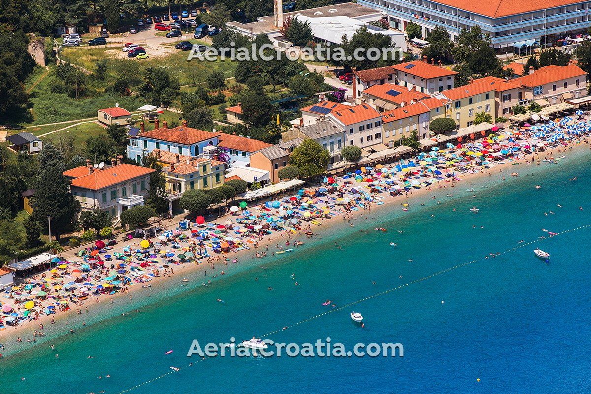 Mošćenička Draga • Aerial Croatia