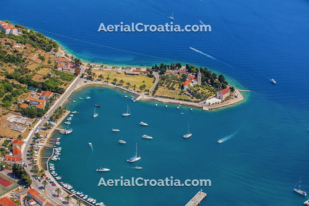 Vis town • Aerial Croatia