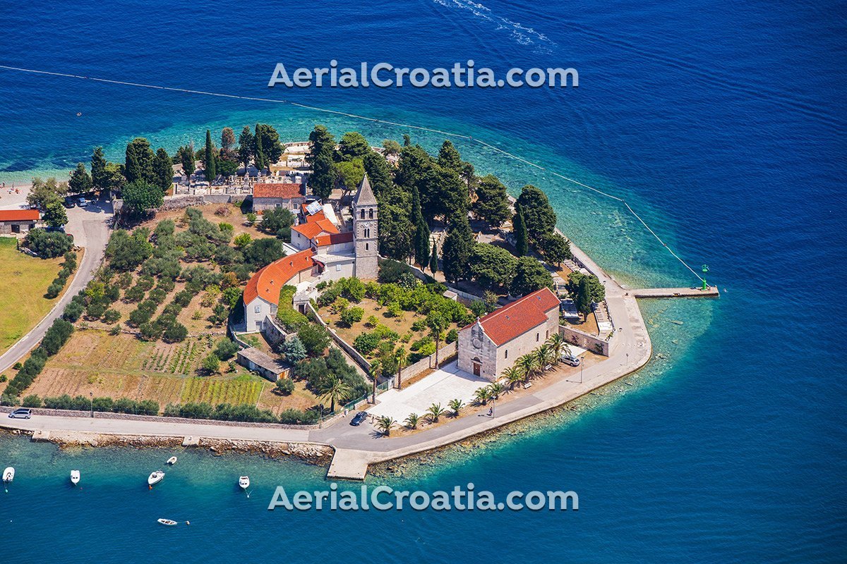 Vis town • Aerial Croatia