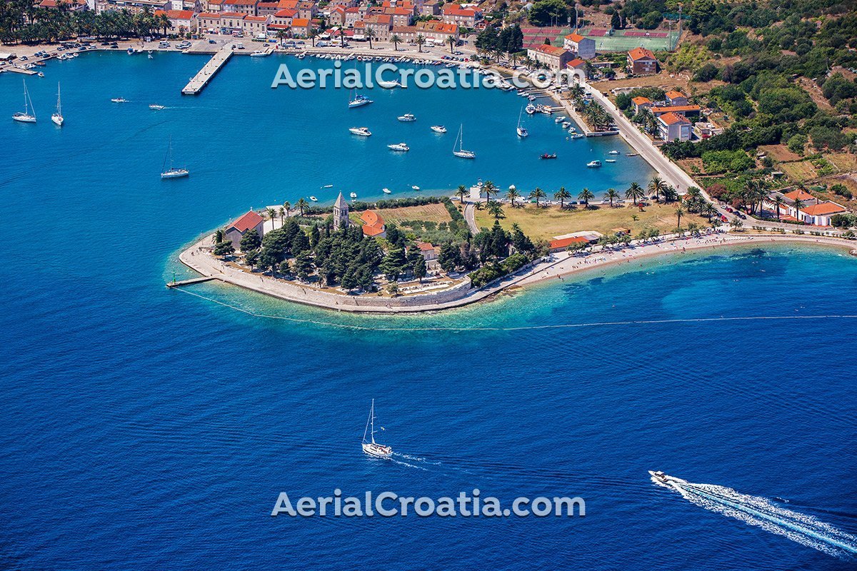 Vis grad Fotografije iz zraka u Hrvatskoj