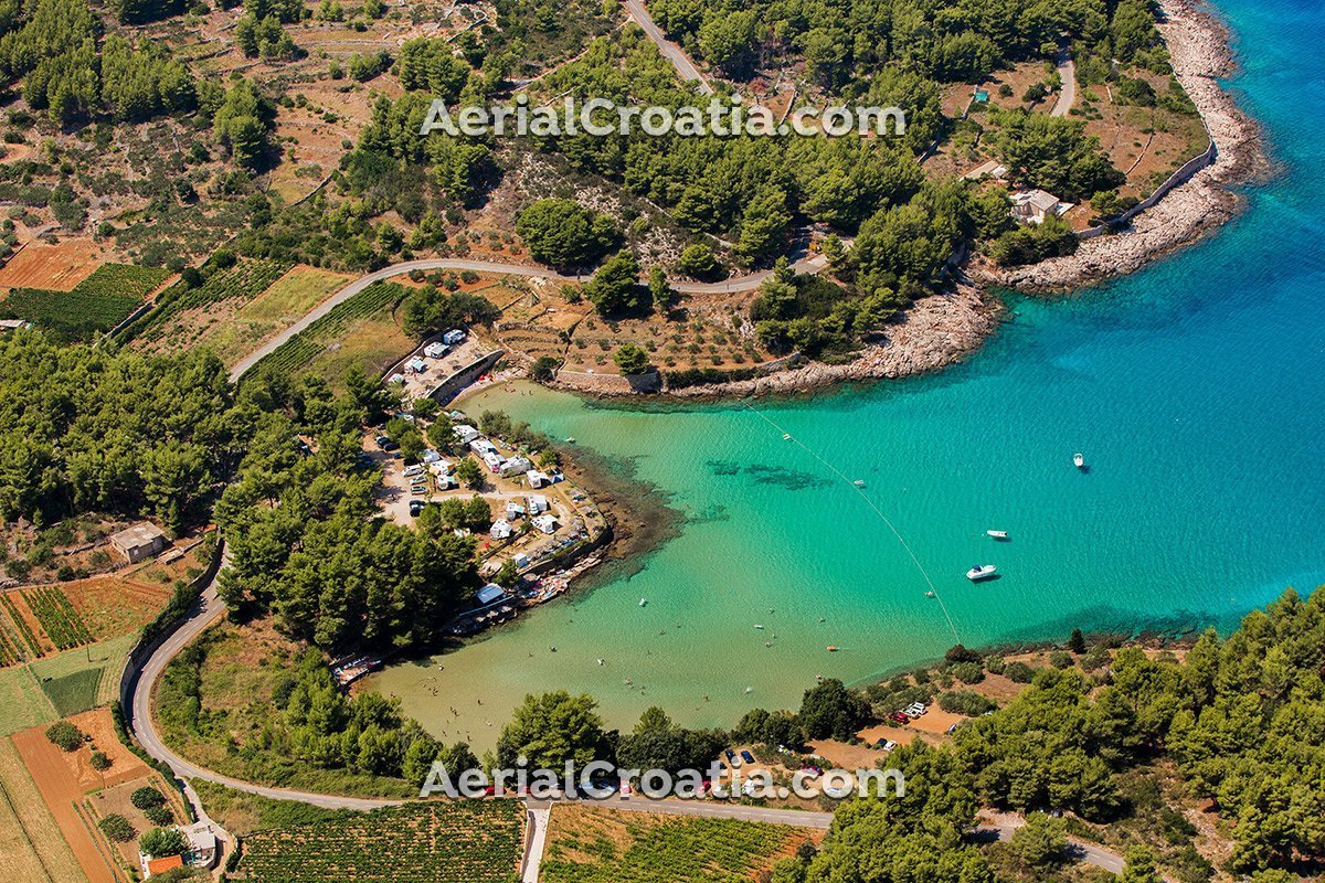 Jelsa • Aerial Croatia