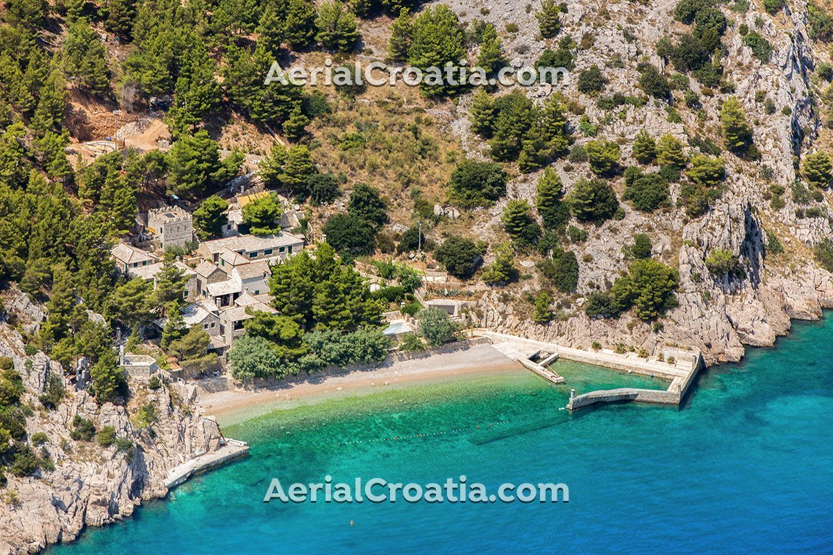 Pisak • Letecké fotky Chorvatska