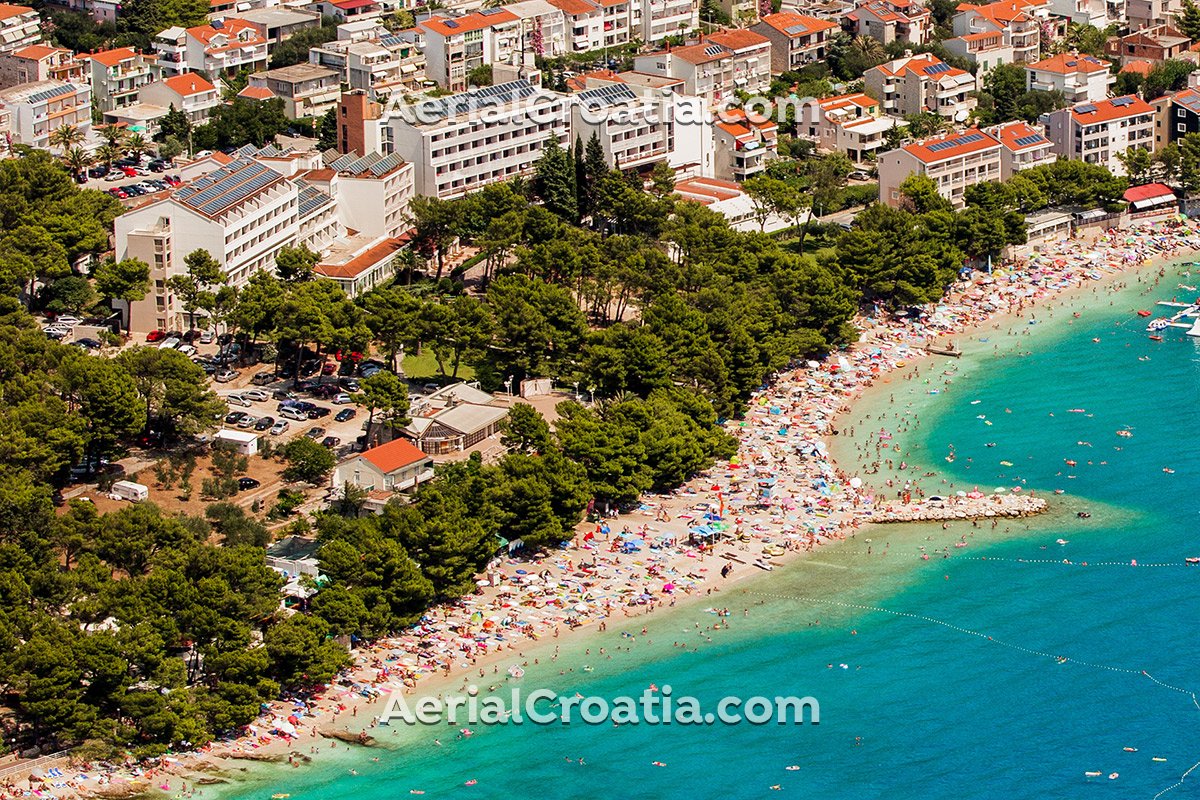 Makarska Fotografije iz zraka u Hrvatskoj