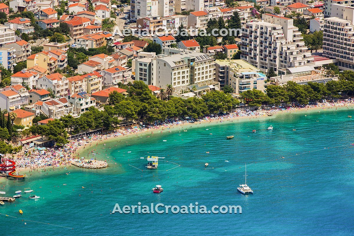 Makarska Fotografije iz zraka u Hrvatskoj