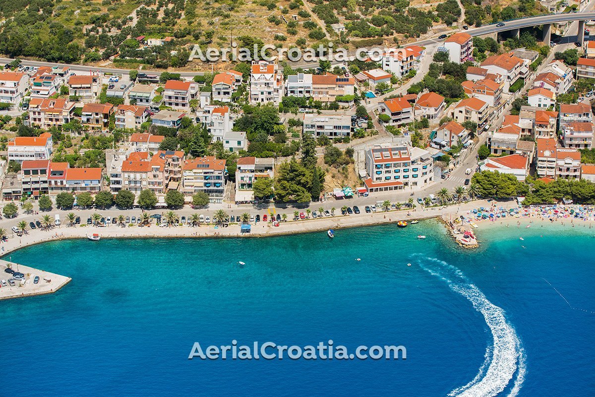 Podgora • Letecké fotky Chorvatska