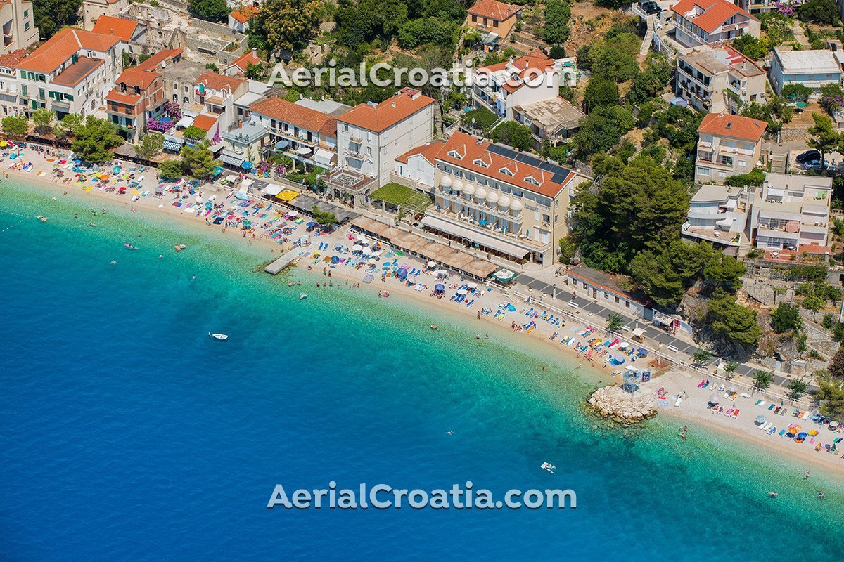 Podgora • Letecké fotky Chorvatska