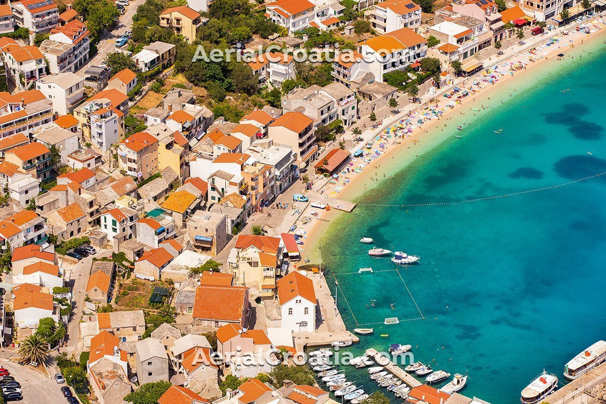 Igrane • Letecké fotky Chorvatska