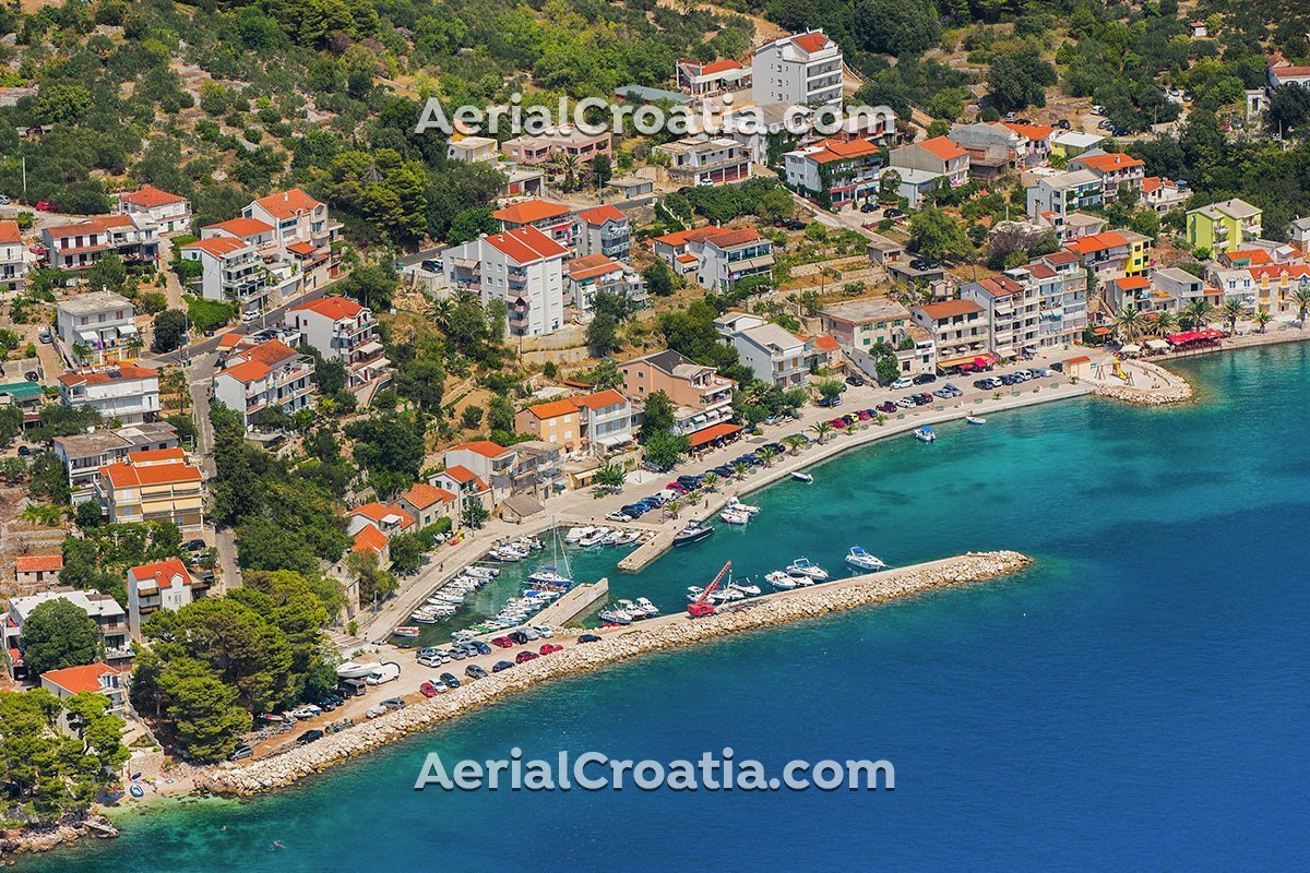 Živogošće - Porat • Letecké fotky Chorvatska