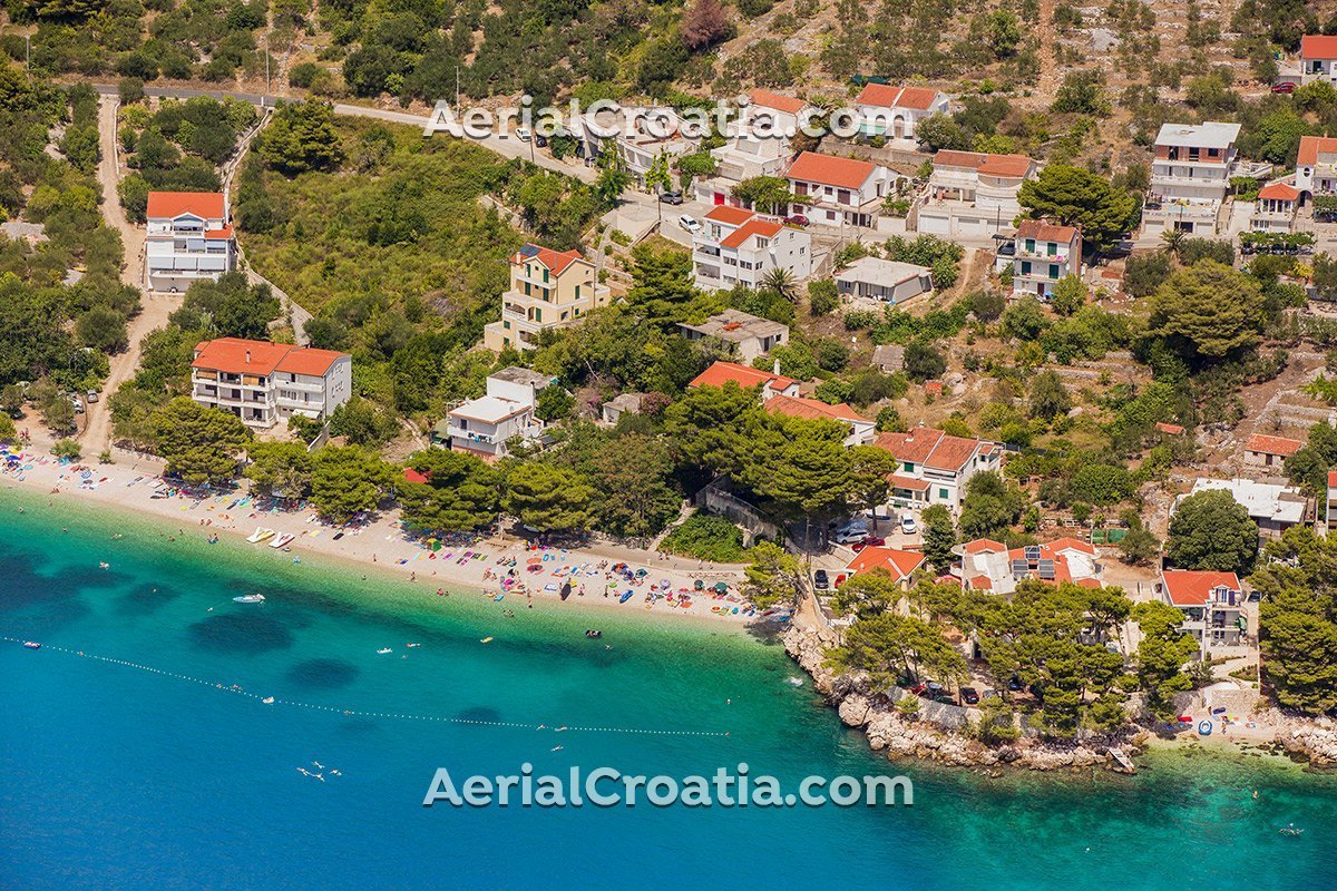 Živogošće - Porat • Letecké fotky Chorvatska