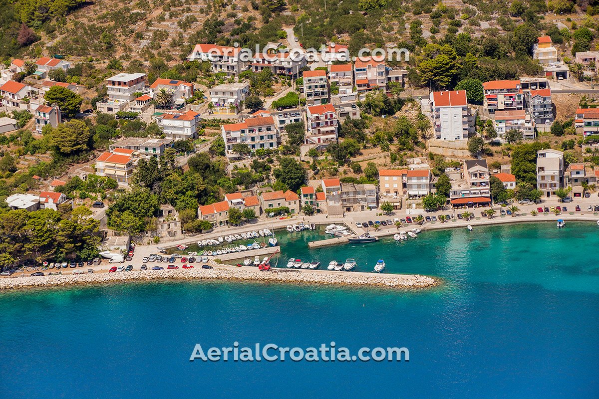 Živogošće - Porat • Letecké fotky Chorvatska