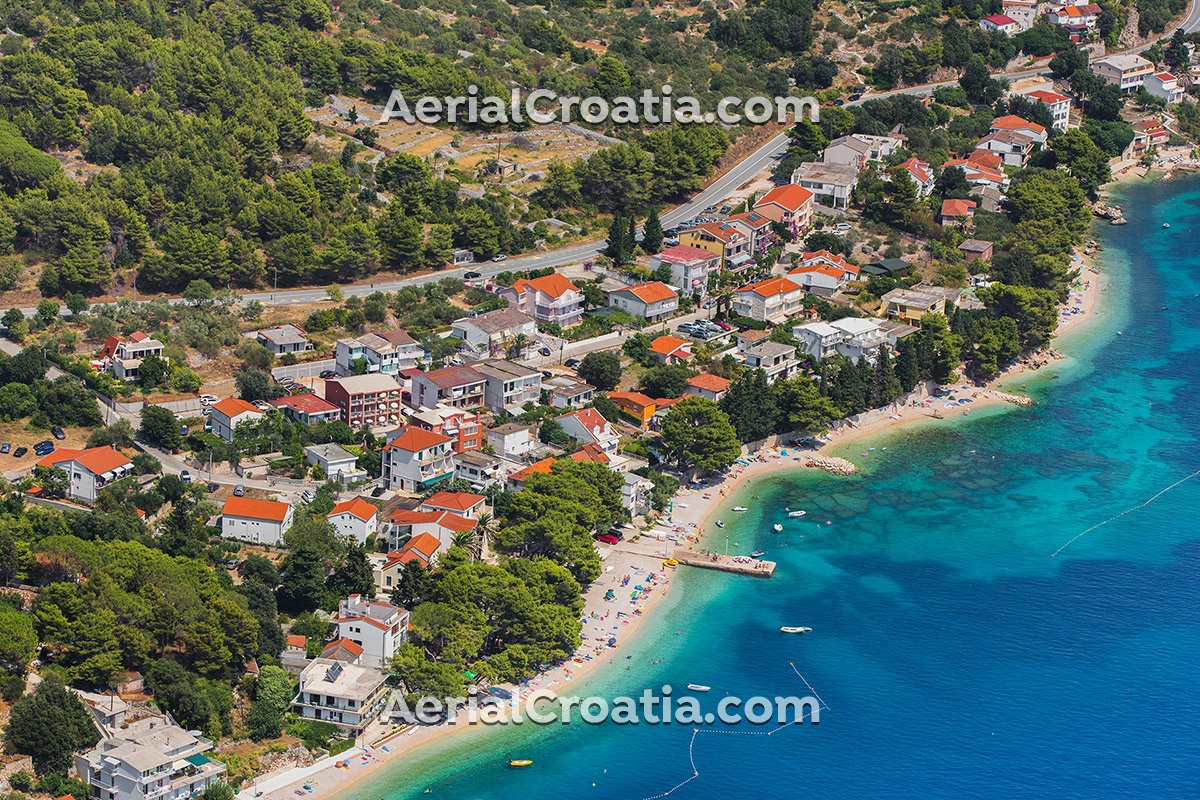 Živogošće - Mala Duba • Letecké fotky Chorvatska