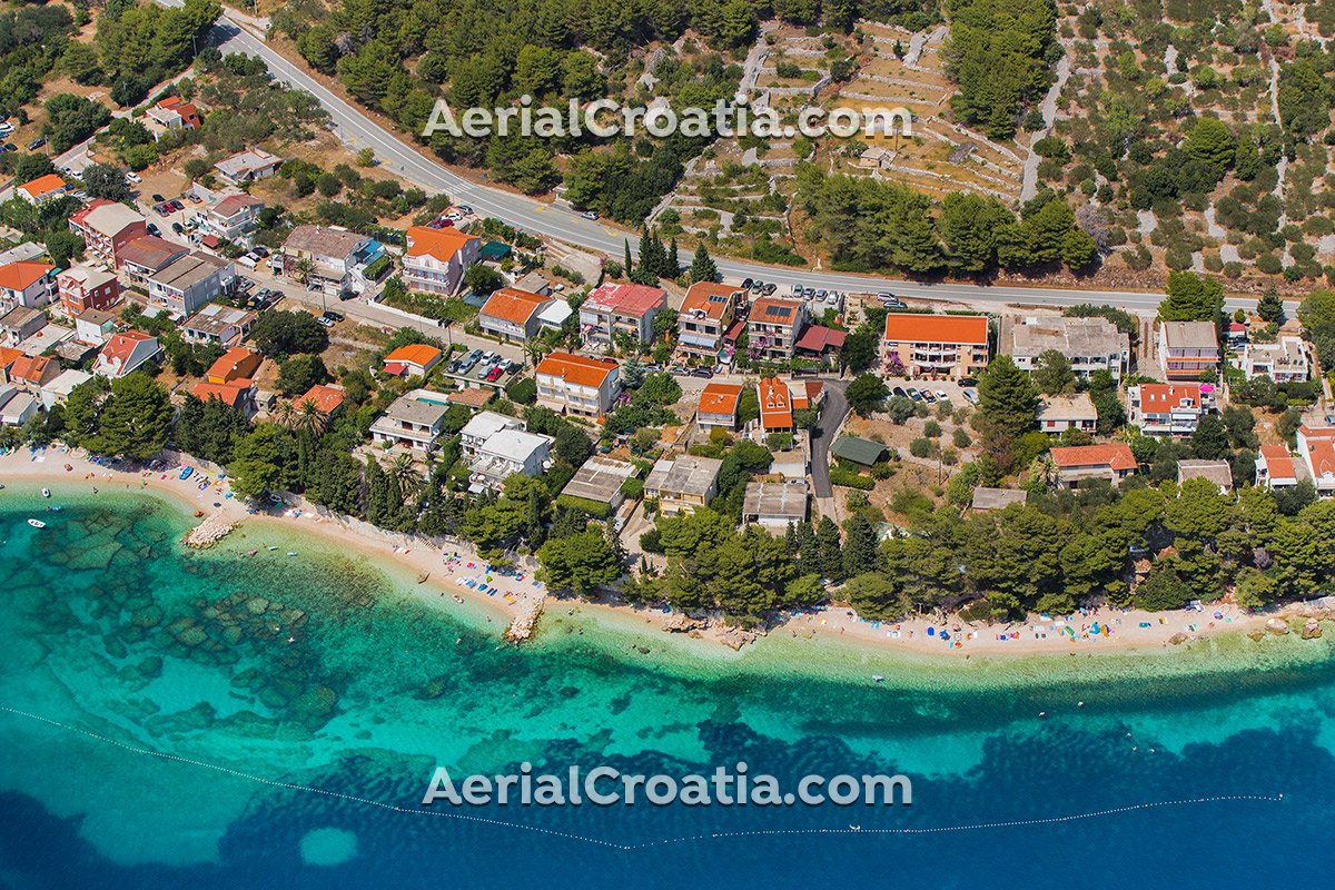 Živogošće - Mala Duba • Letecké fotky Chorvatska