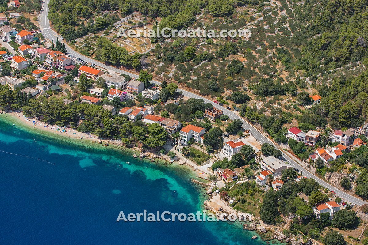 Živogošće - Mala Duba • Letecké fotky Chorvatska