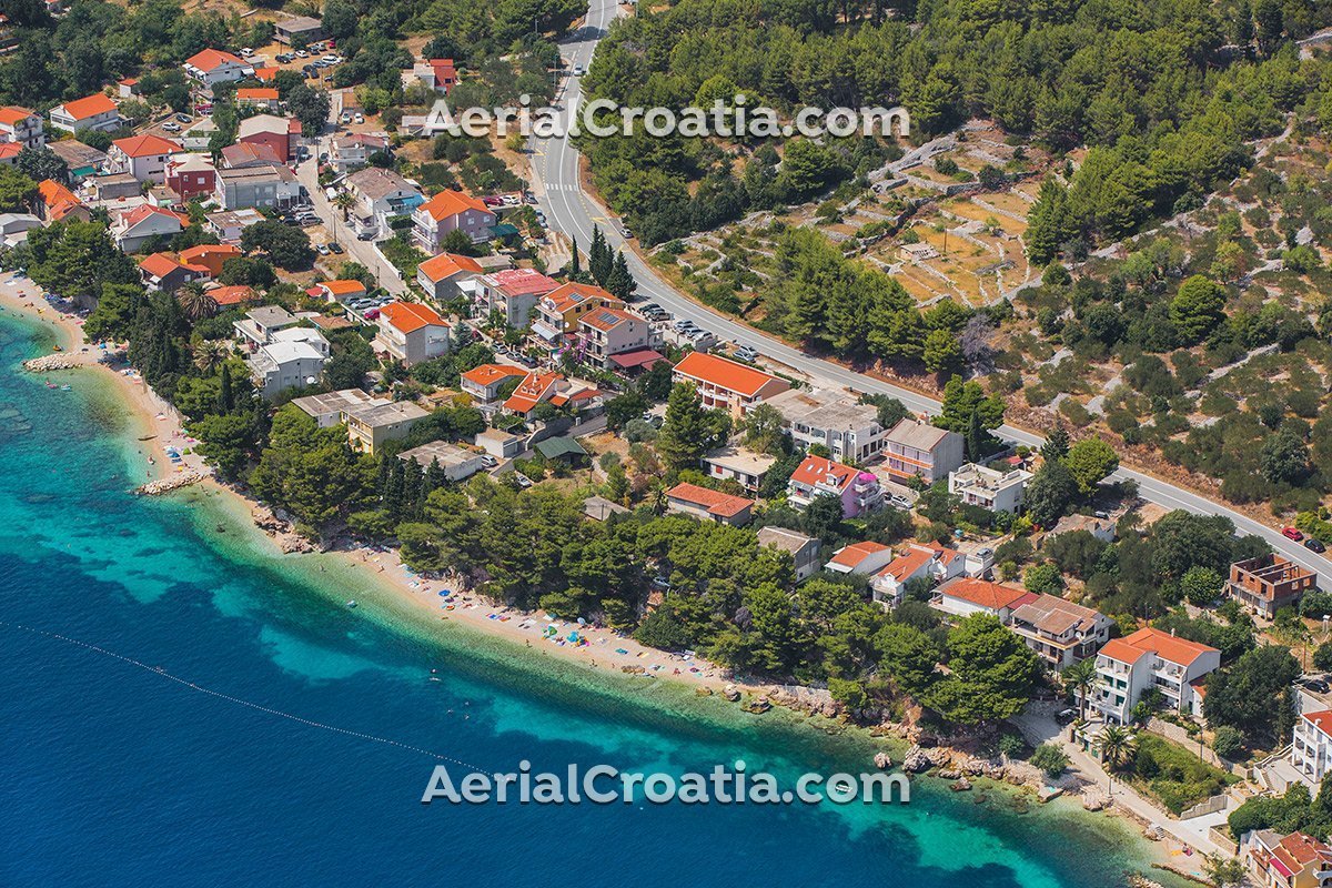 Živogošće - Mala Duba • Letecké fotky Chorvatska