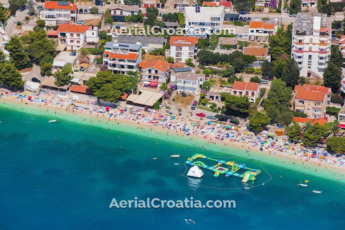 Gradac • Letecké fotky Chorvatska