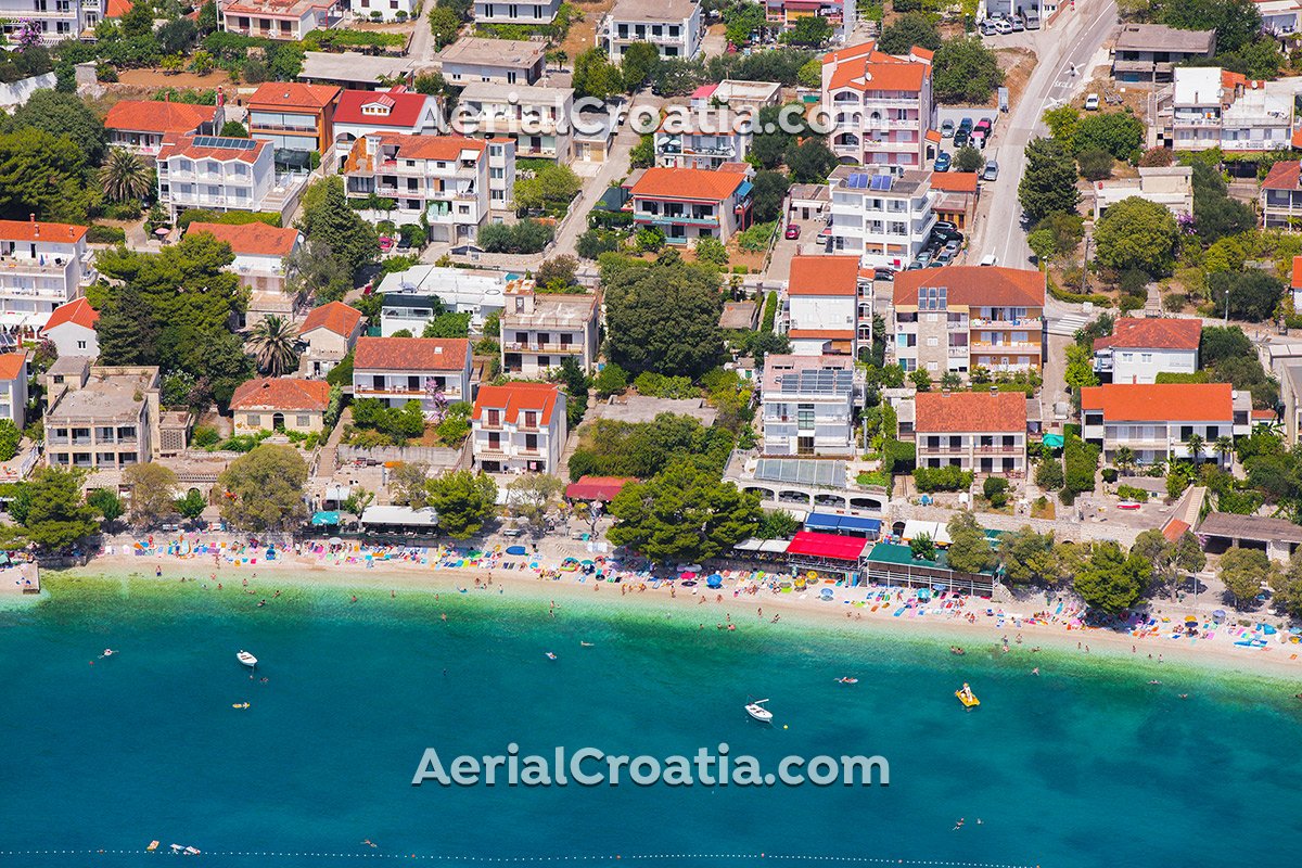 Gradac • Letecké fotky Chorvatska