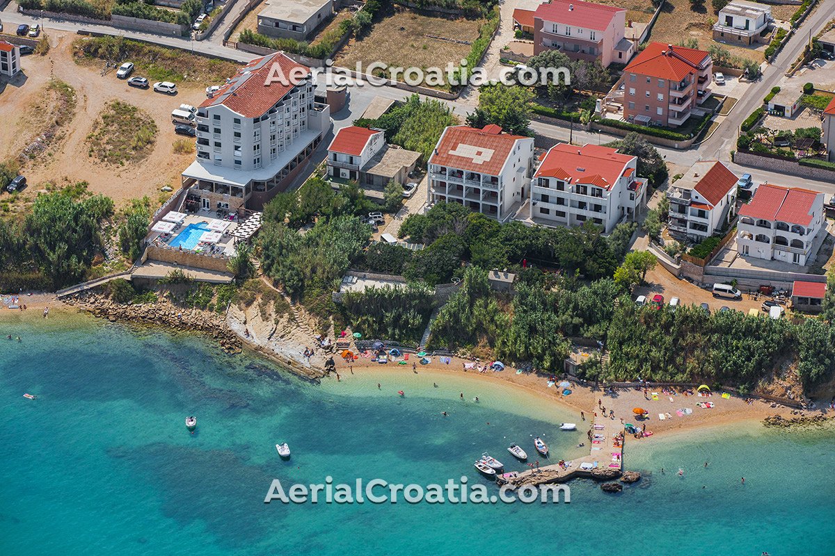 Grad Pag Fotografije iz zraka u Hrvatskoj