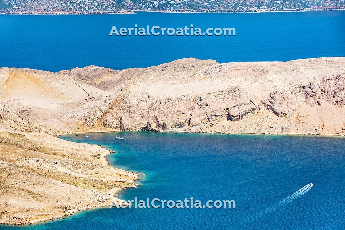 Metajna • Letecké fotky Chorvatska