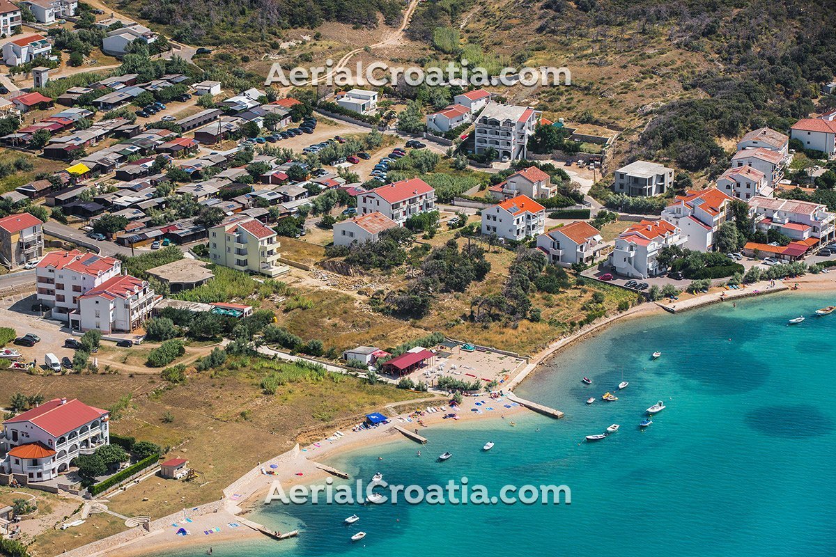 Grad Pag Fotografije iz zraka u Hrvatskoj