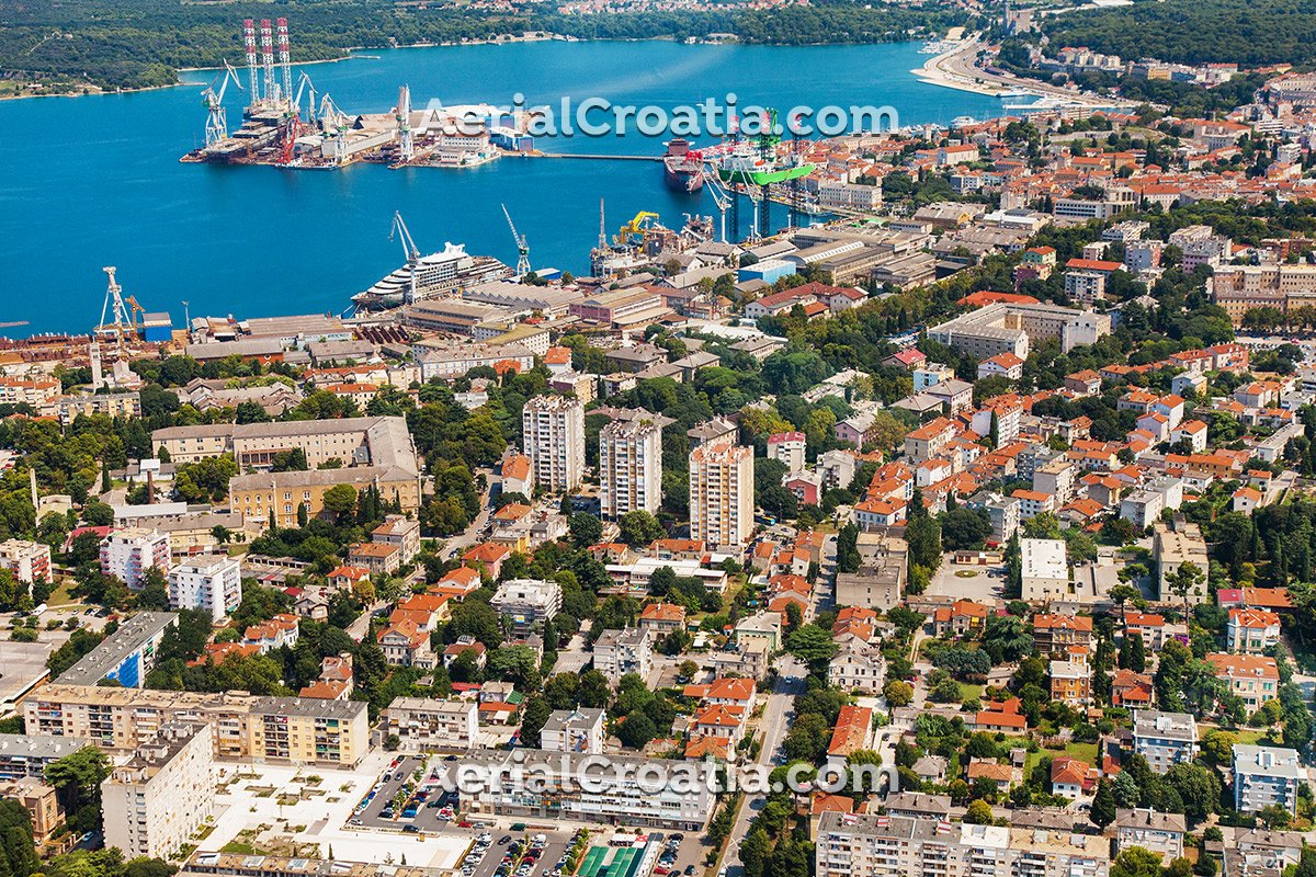 Pula Fotografije iz zraka u Hrvatskoj