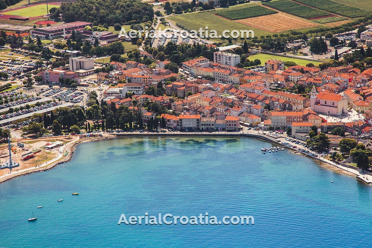 Poreč Fotografije iz zraka u Hrvatskoj