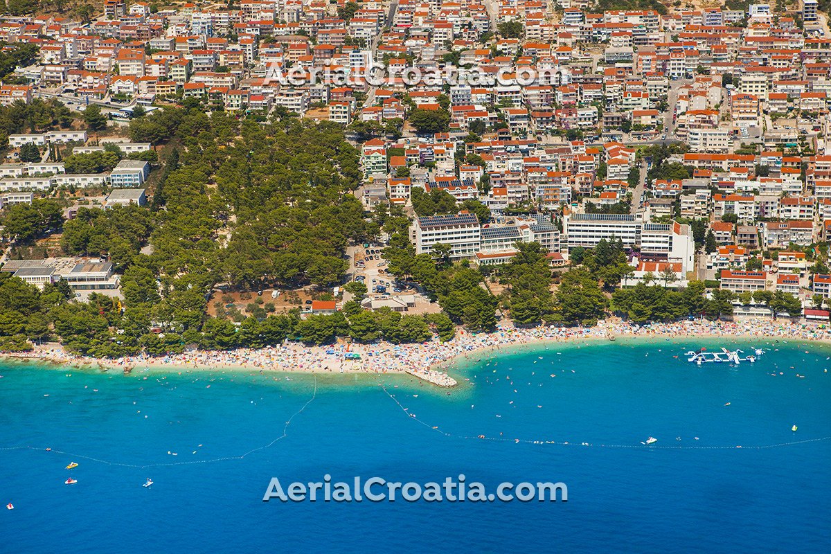 Makarska Fotografije iz zraka u Hrvatskoj
