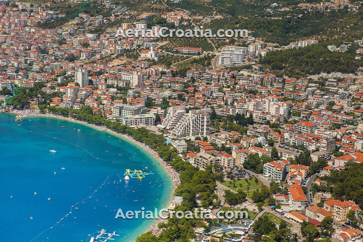 Makarska Fotografije iz zraka u Hrvatskoj