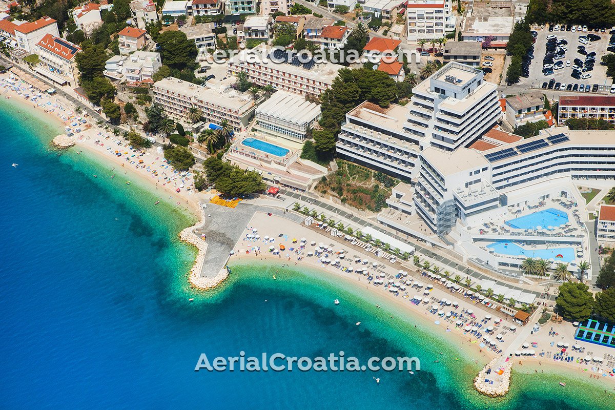 Podgora • Letecké fotky Chorvatska