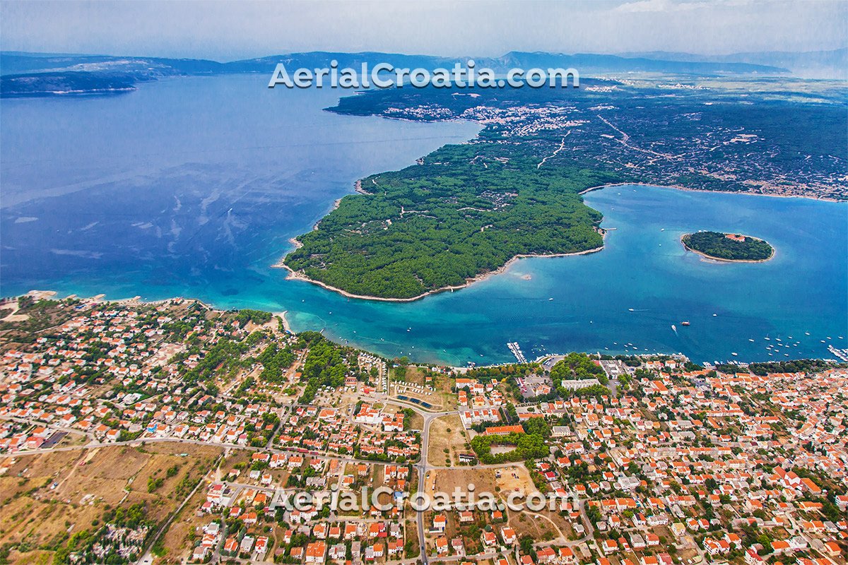 Punat • Aerial Croatia