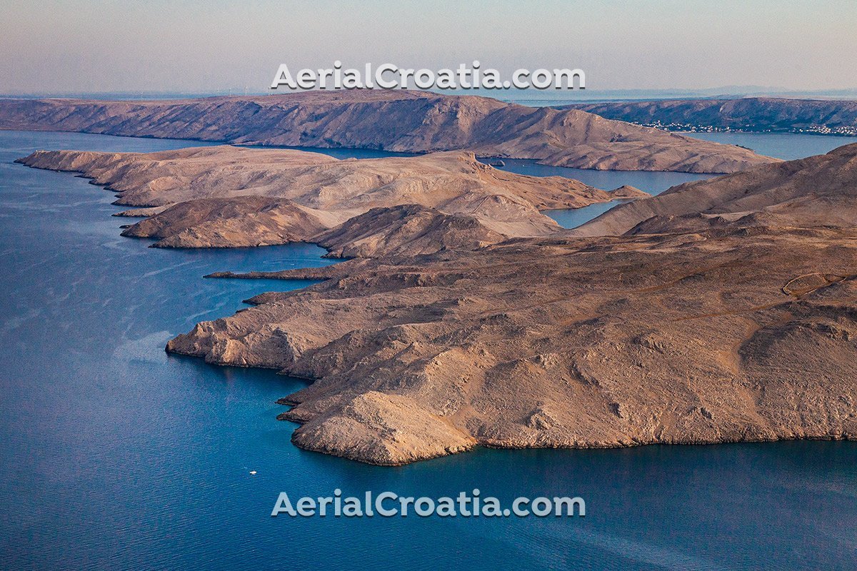 Velebit canal • Aerial Croatia