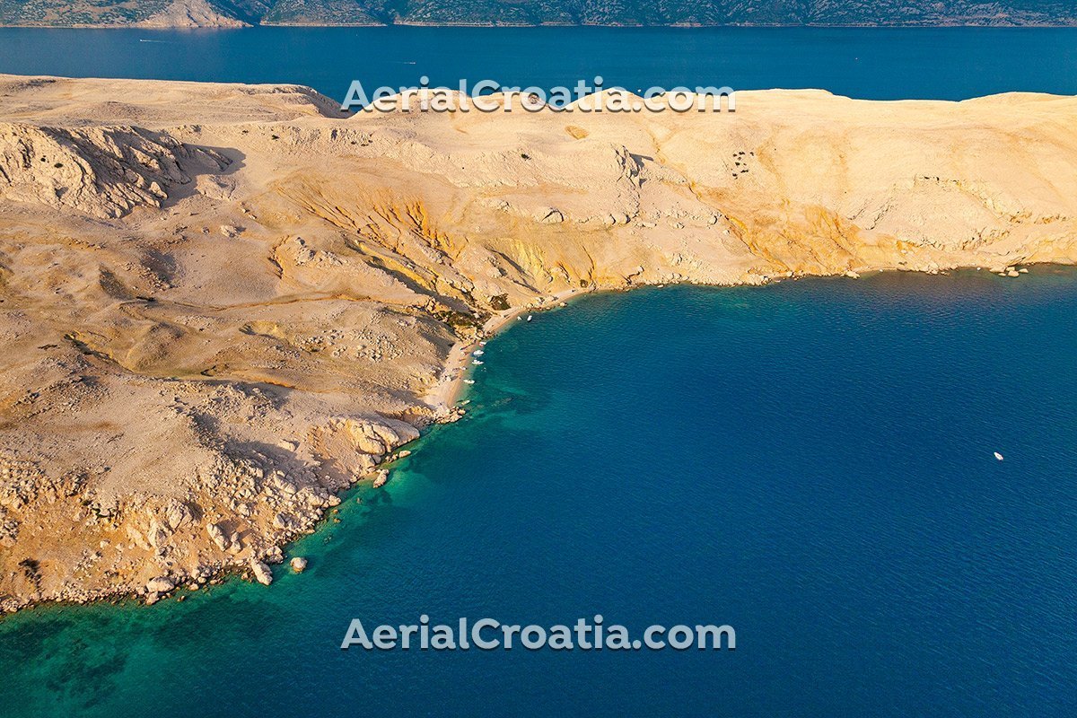 Metajna • Letecké fotky Chorvatska