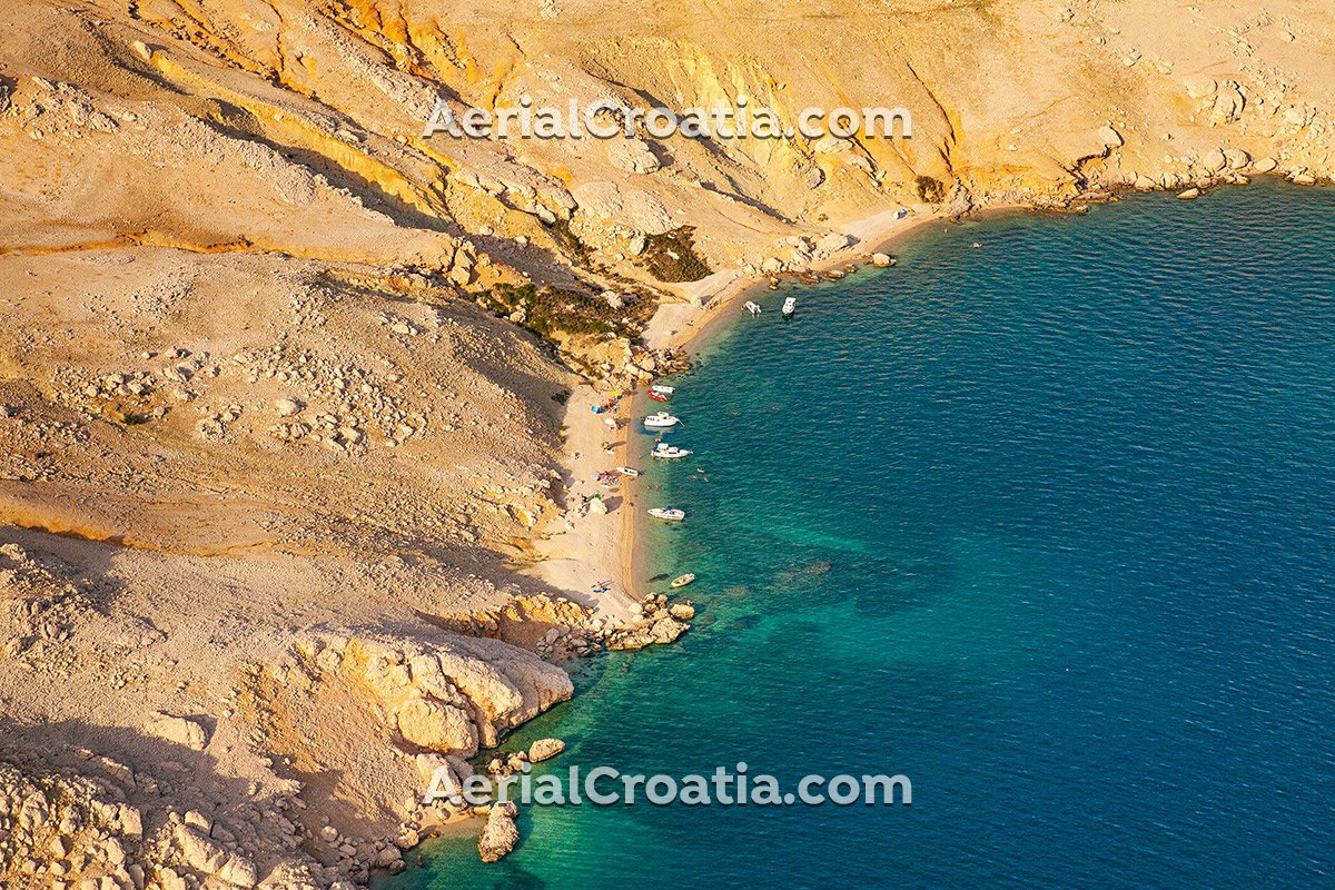 Metajna • Letecké fotky Chorvatska