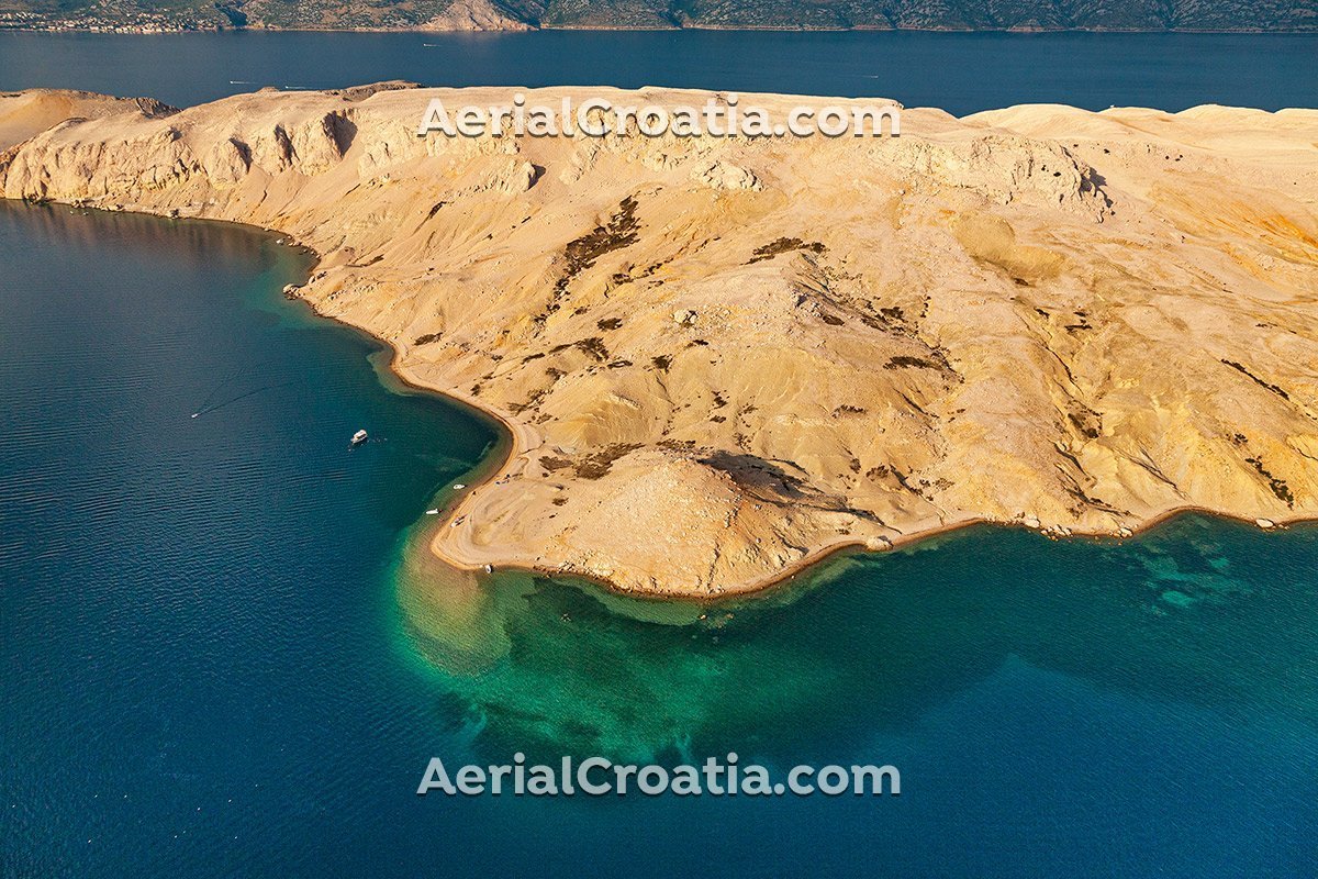 Metajna • Letecké fotky Chorvatska