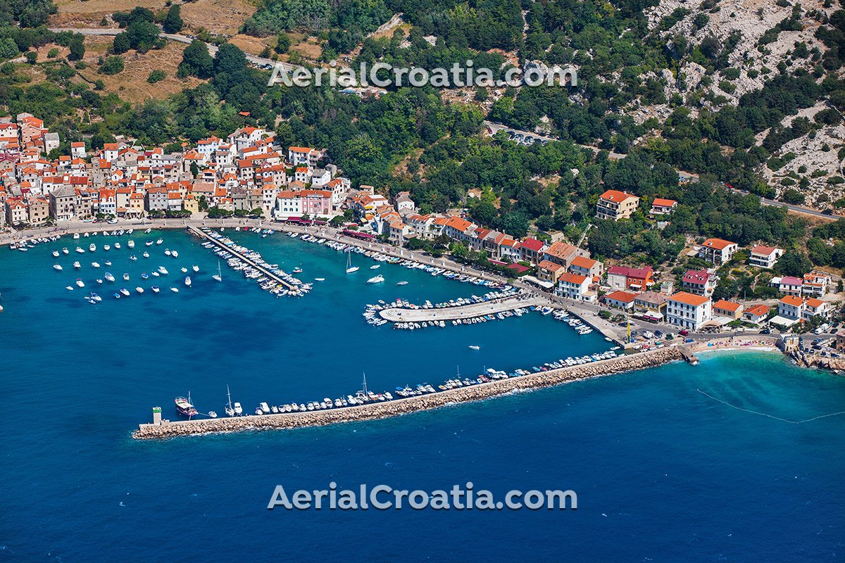 Baška • Aerial Croatia