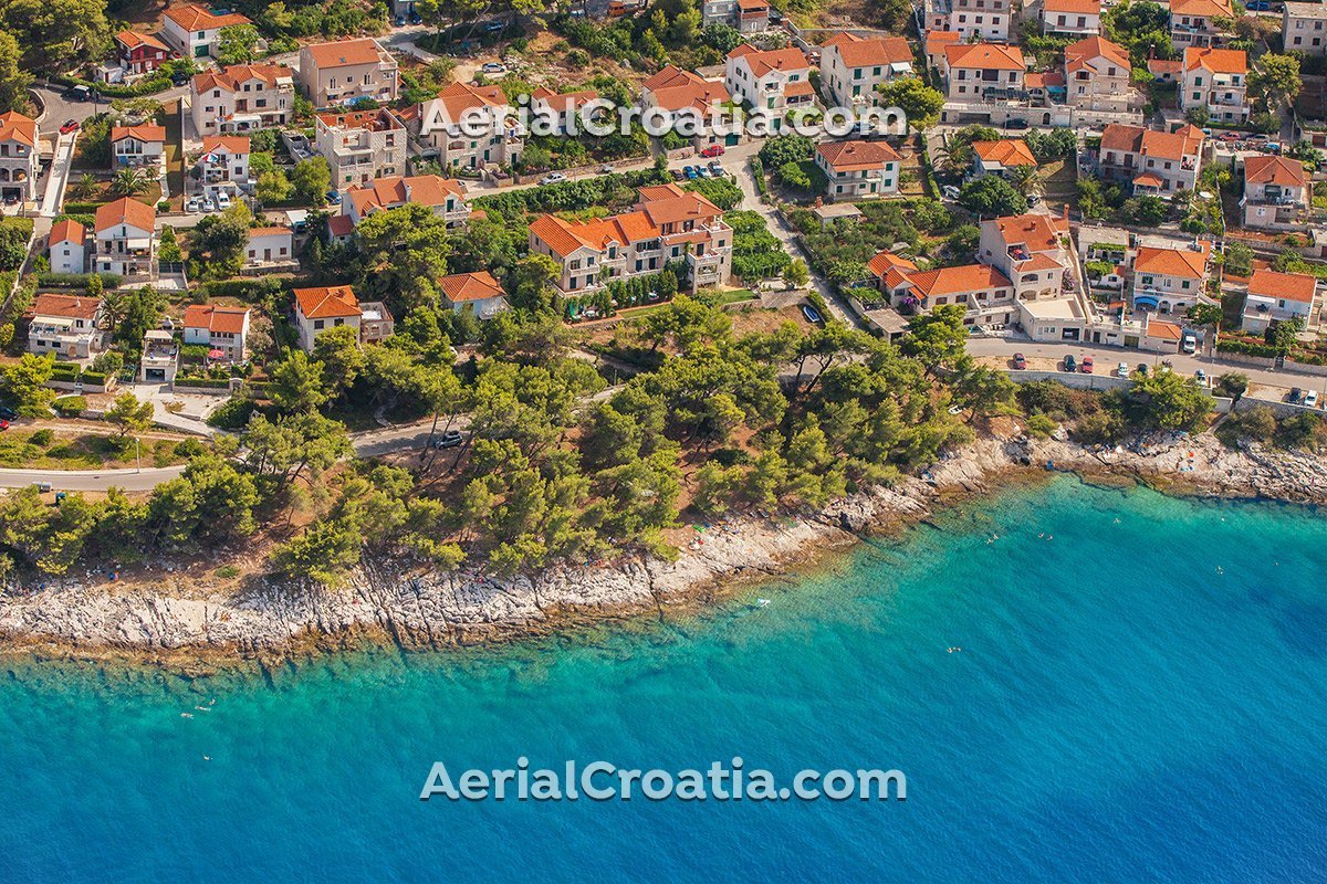 Postira • Aerial Croatia