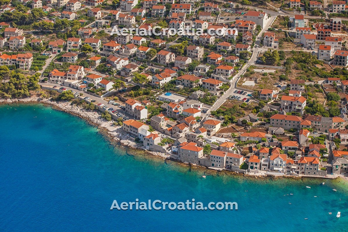 Postira • Aerial Croatia