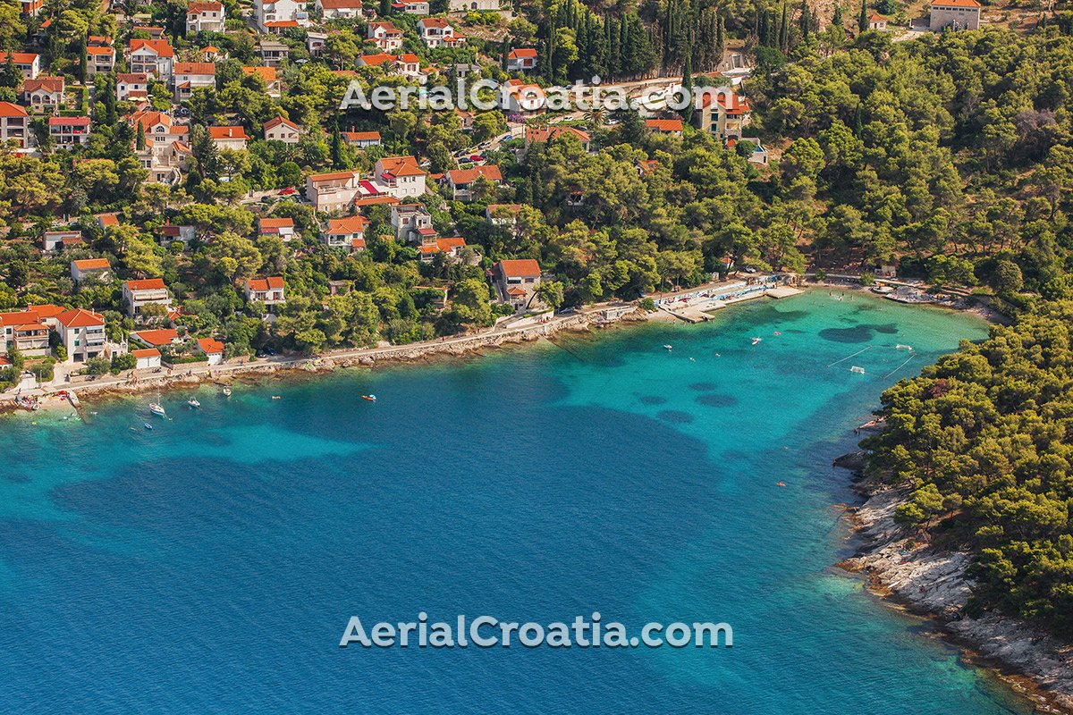 Postira • Aerial Croatia